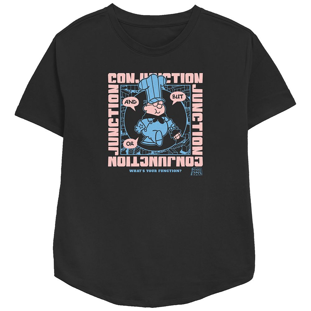 Disney's Schoolhouse Rock! Conjunction Junction Women's Relaxed Fit ...