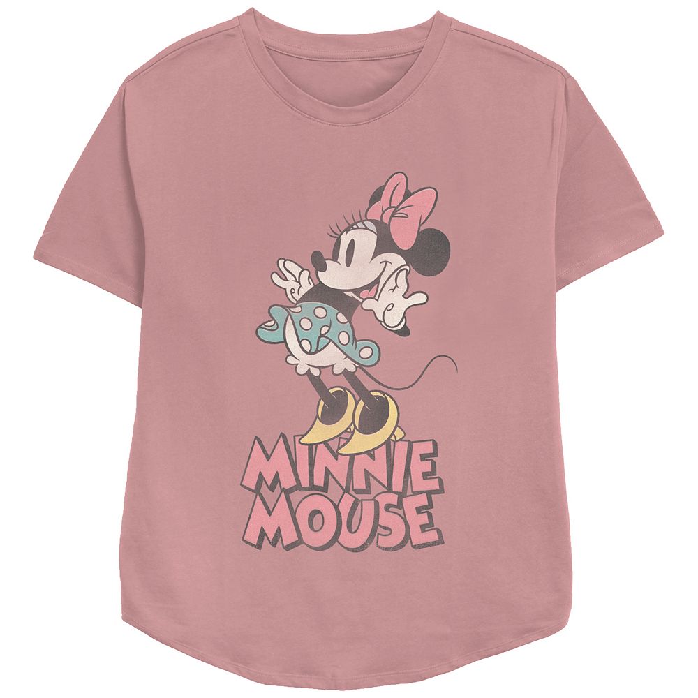 Disney's Minnie Mouse Classic Pose Women's Relaxed Fit Graphic Tee