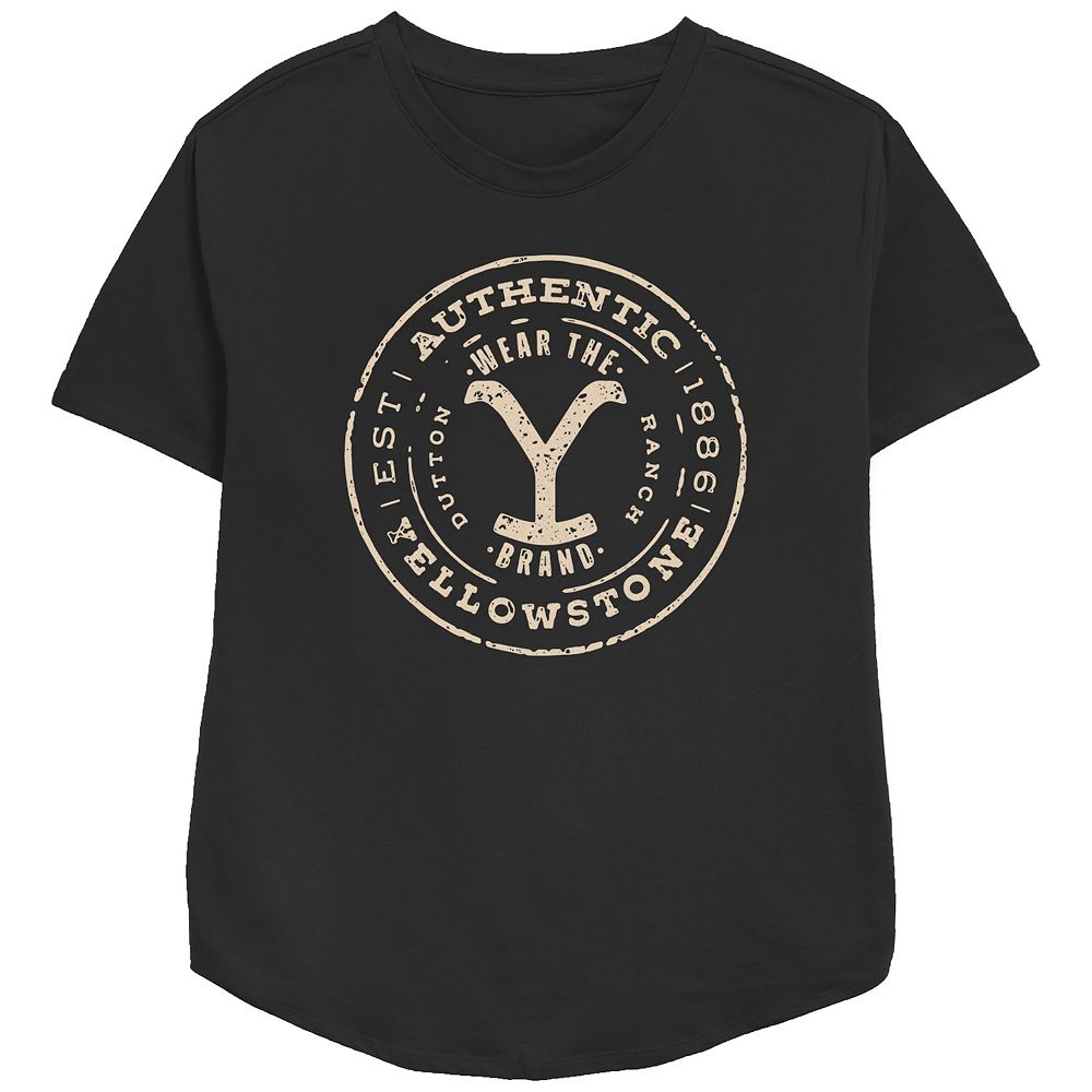 Women's Yellowstone Authentic Wear The Brand Est. 1886 Relaxed Fit ...