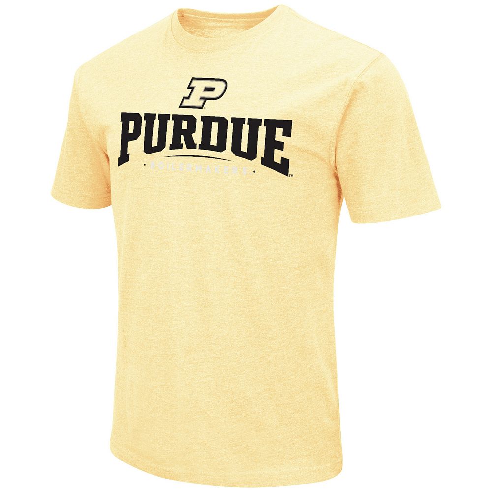 Men's Purdue Boilermakers Dual Blend Graphic Tee