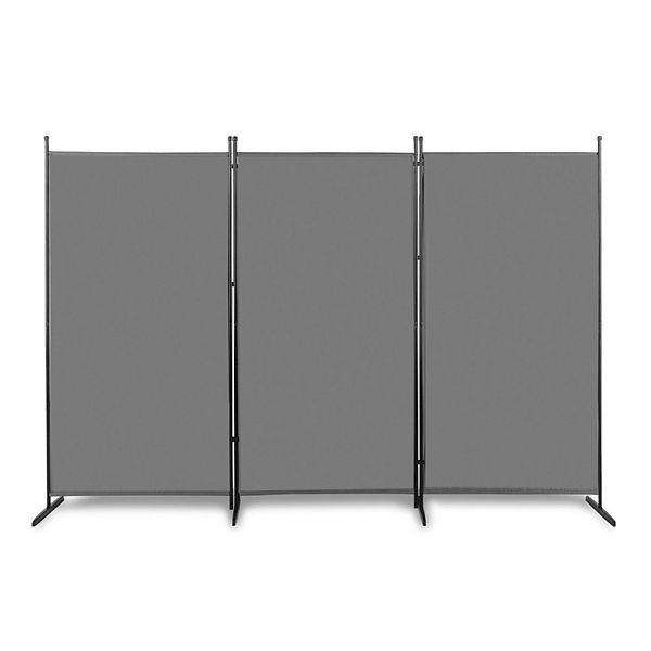 Foldable 3 Panel Room Divider Screen Wall