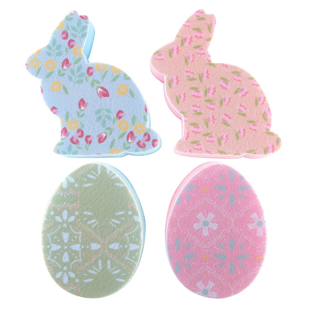4-pk. Easter Sponge Set