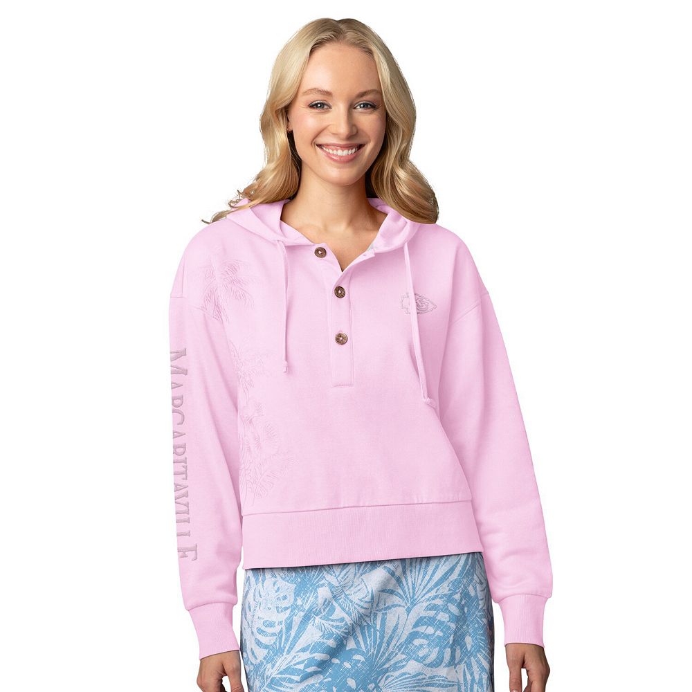 Women's Margaritaville Pink Kansas City Chiefs Island Dream Solid ...