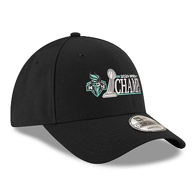 Unisex New Era Black New York Liberty 2024 WNBA Finals Champions 9FORTY ...