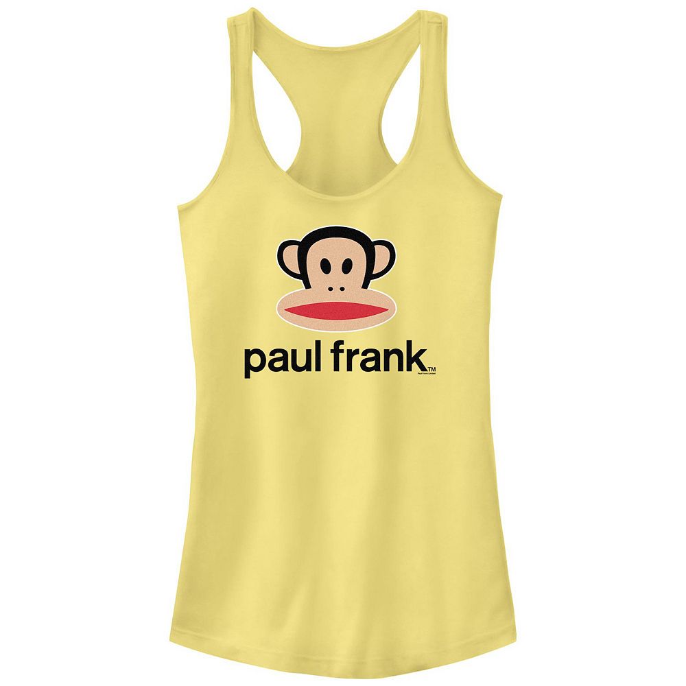 Juniors' Paul Frank Logo Racerback Tank Top