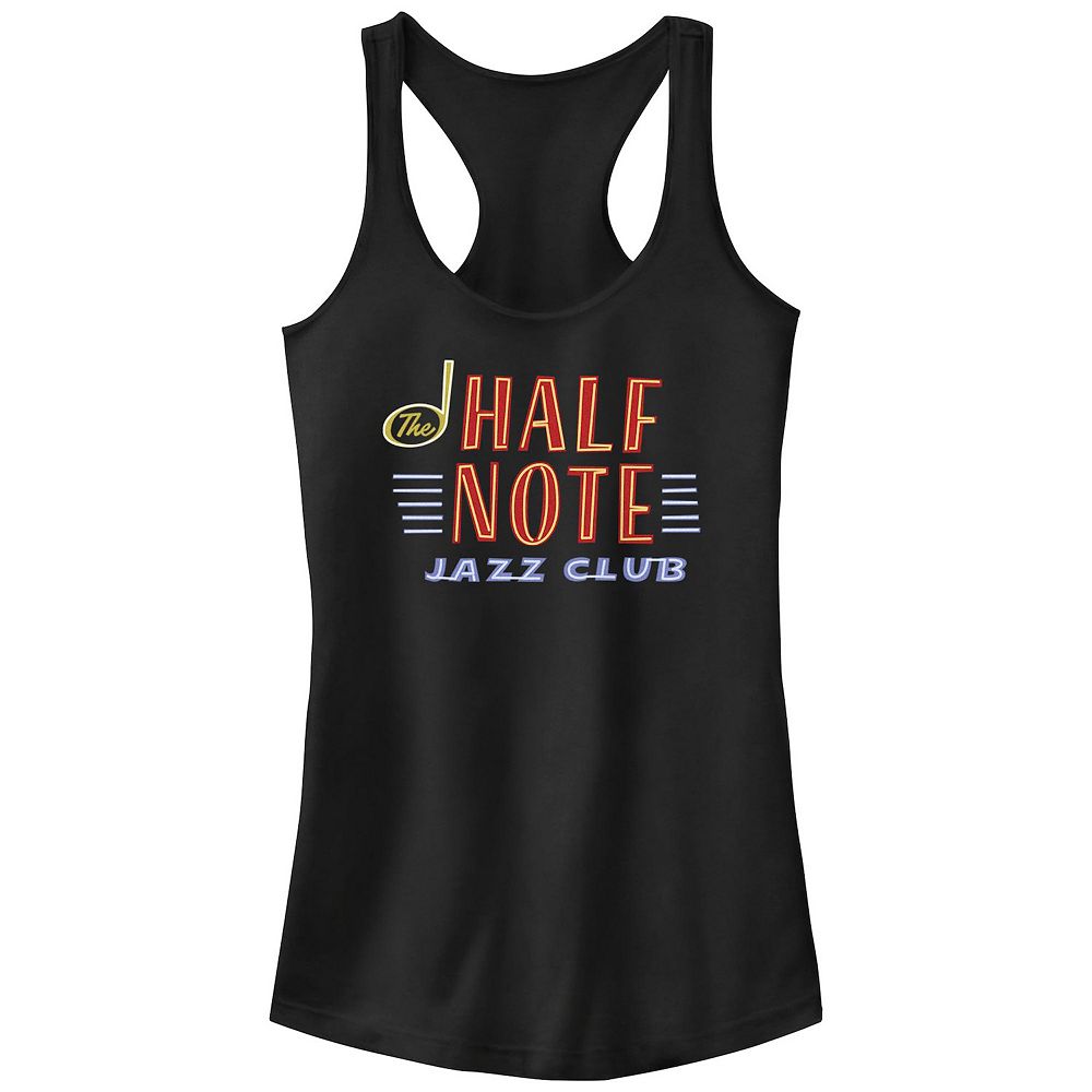 Disney / Pixar's Soul The Half Note Jazz Club Juniors' Racerback Tank Top