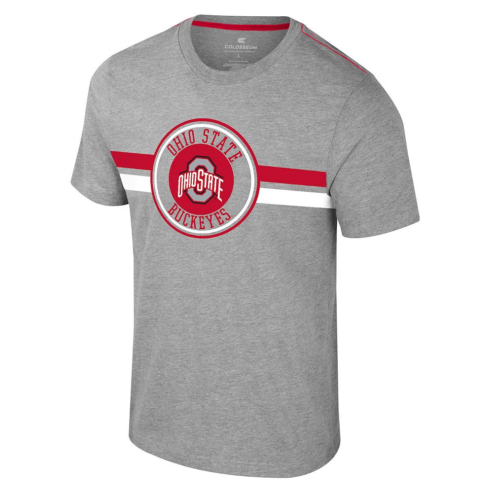Women's Ohio State Buckeyes Dual Blend Graphic Tee