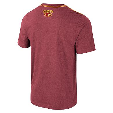Men's Iowa Hawkeyes Dual Blend Graphic Tee