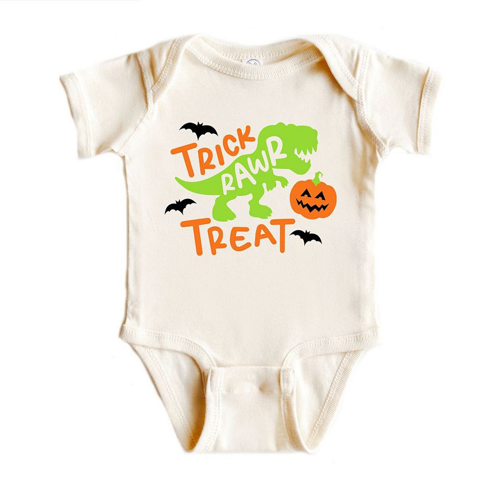 Trick Rawr Treat Baby Bodysuit
