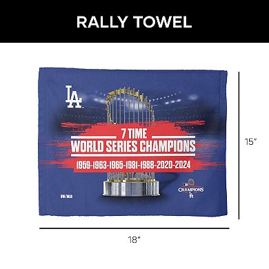 Los Angeles Dodgers MLB 2024 World Series Champions Keepsake Rally Towel