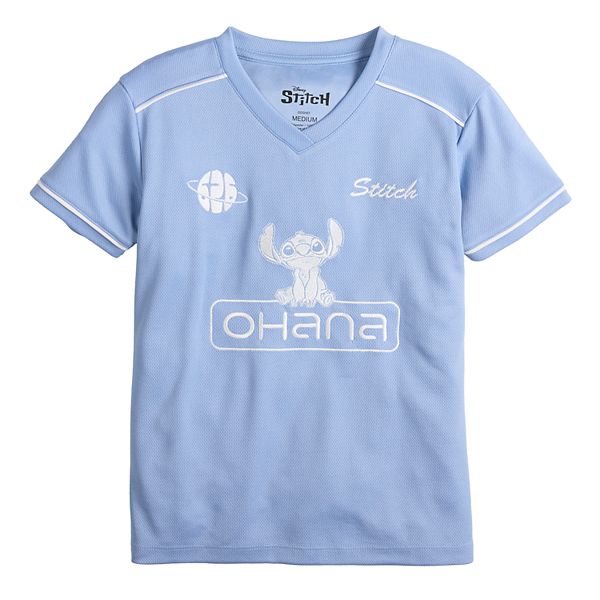 Disney's Lilo & Stitch Girls 7-16 Stitch "OHANA" Soccer Jersey