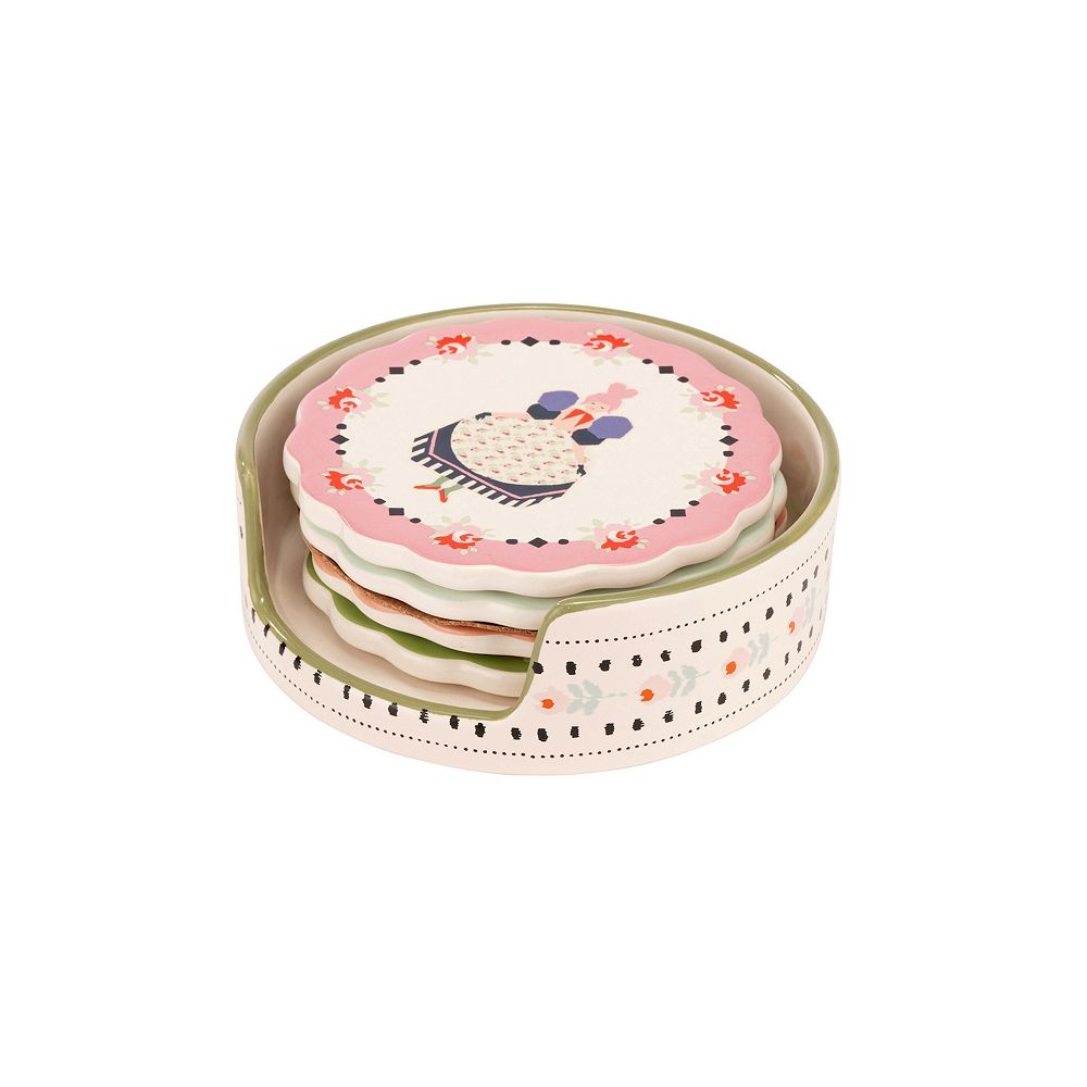 Cath Kidston Spring Birds Coaster Set
