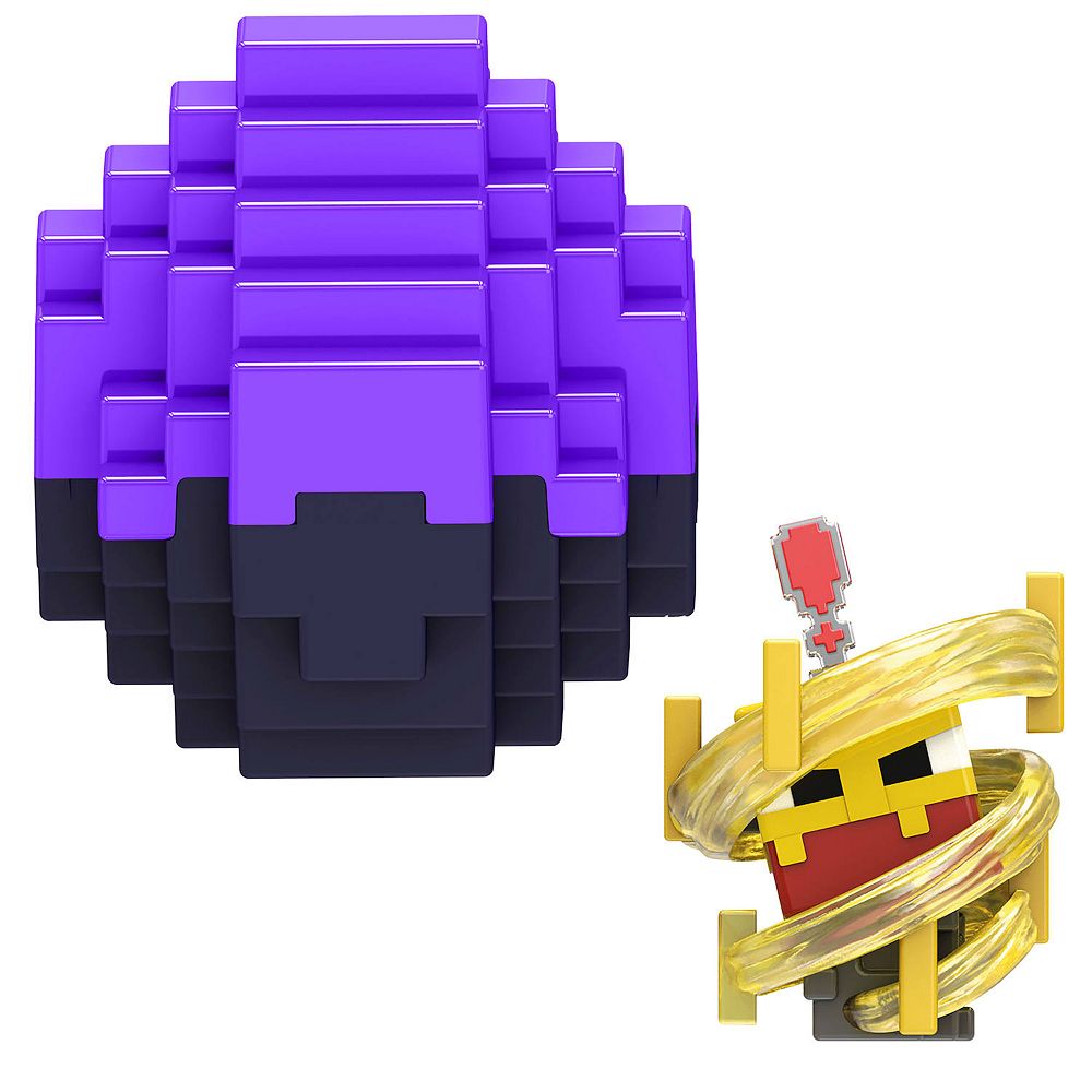 Mattel Minecraft Mini Mode Mini Suspicious Shulker Spawn Egg Figures ...