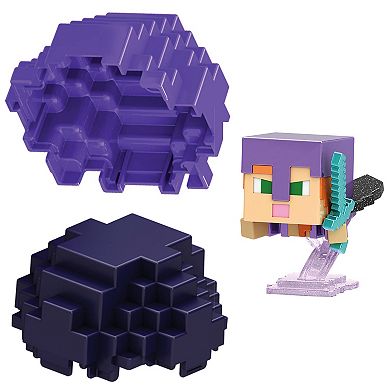 Mattel Minecraft Mini Mode Mini Wayward Alex Spawn Egg Figures Collection
