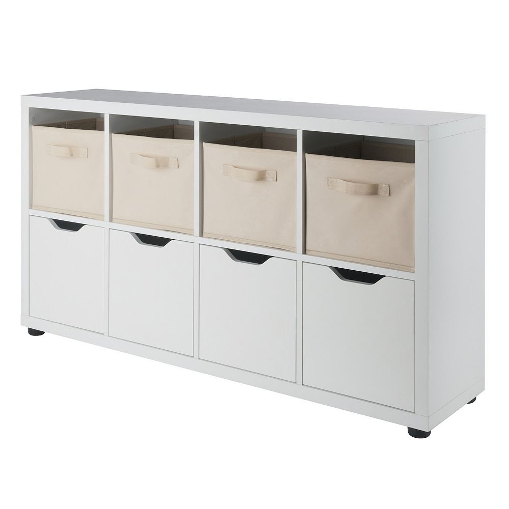 Winsome Wood Julia Storage Cabinet 5-piece Set
