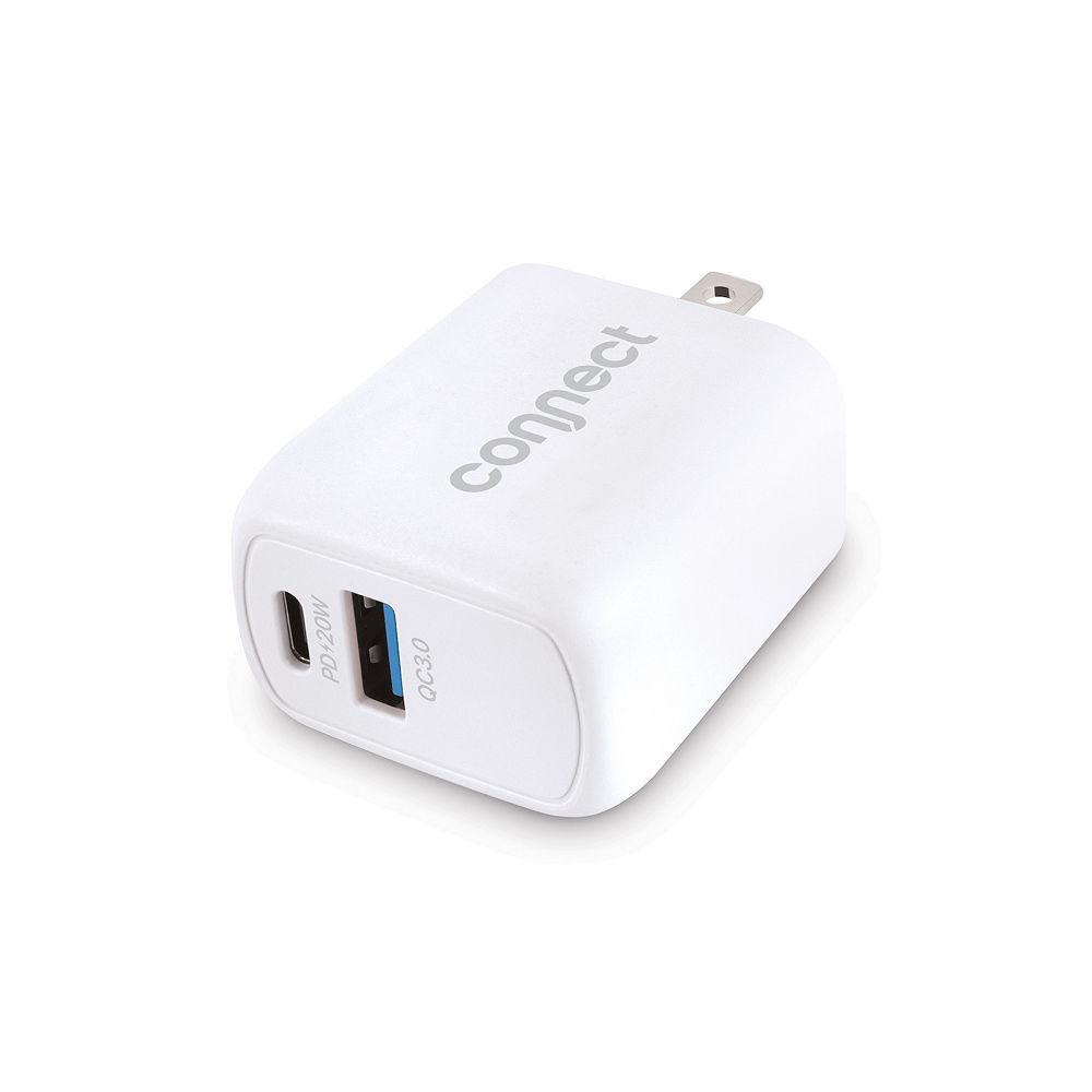 Connect Dual USB Port Wall Charger