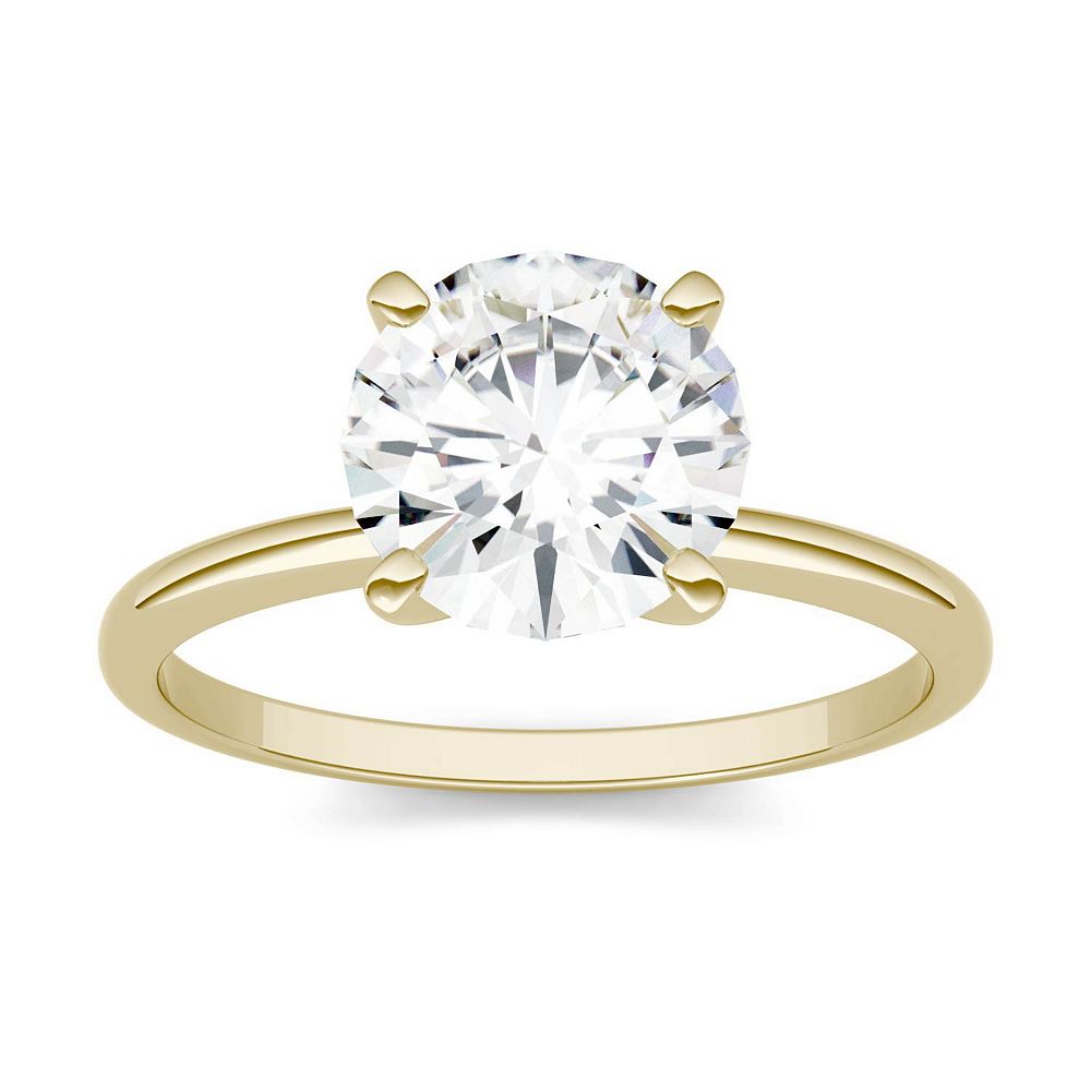 Charles & Colvard 14k Gold 1 7/8 Carat T.W. Lab-Created Moissanite ...