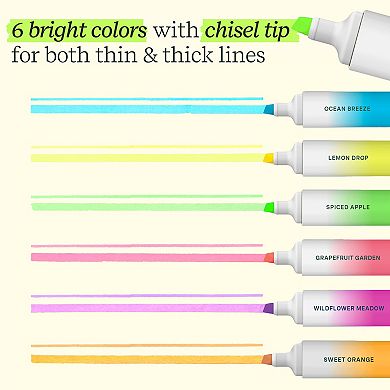 Lifelines 6-pk. Scented Stacking Highlighters
