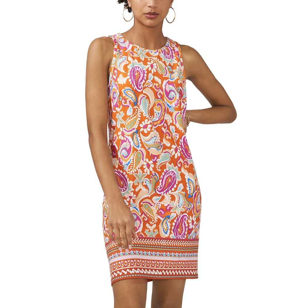 Women's MSK Keyhole Back Swing Dress