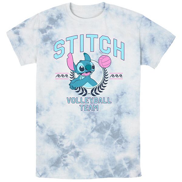 Disney's Lilo & Stitch Volleyball Team Bombard Wash Men's Graphic Tee