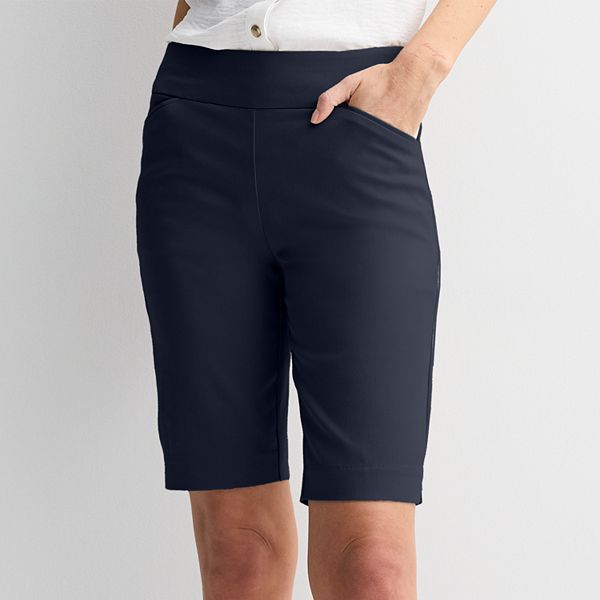 Women's Croft & Barrow® Effortless Stretch Bermuda Shorts