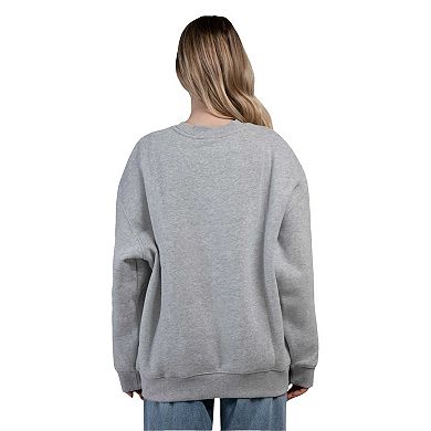 Women's Hype and Vice Heather Gray Georgia Bulldogs Offside Pullover ...