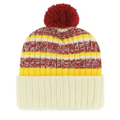 Men's '47 Cream Florida State Seminoles Vintage Tavern Cuffed Knit Hat ...
