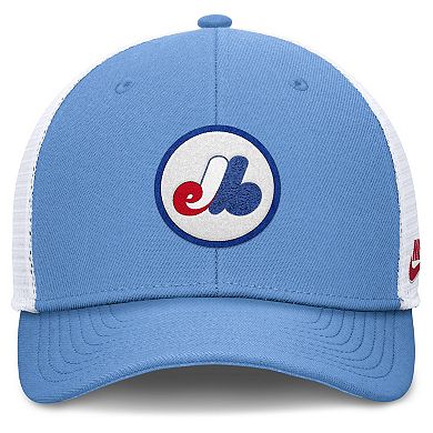 Men's Nike Powder Blue Montreal Expos Cooperstown Collection Rise ...