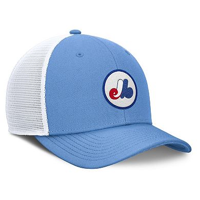 Men's Nike Powder Blue Montreal Expos Cooperstown Collection Rise ...