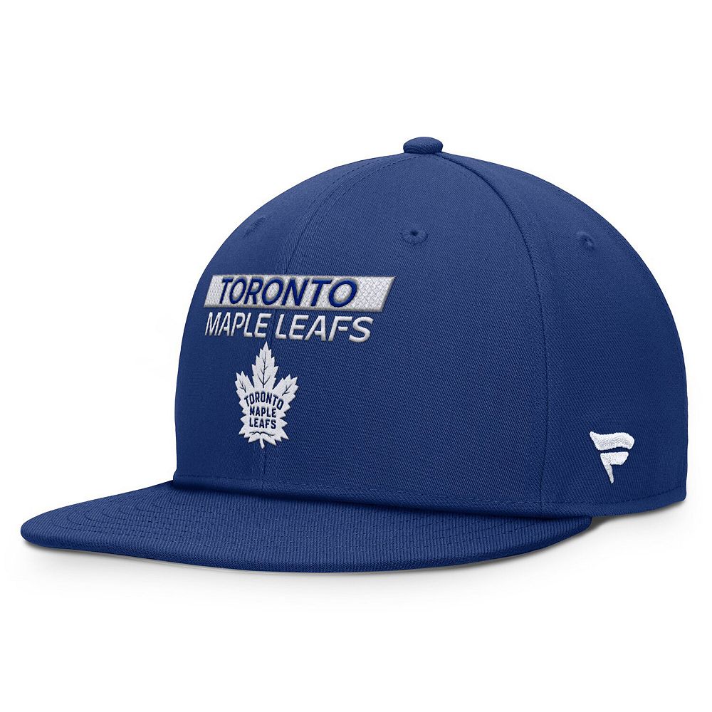 Men's Fanatics Blue Toronto Maple Leafs Authentic Pro Prime Snapback Hat