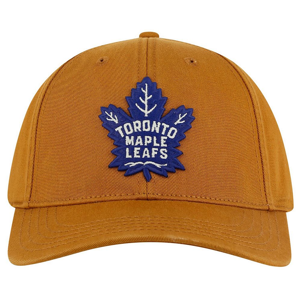 Men's American Needle Tan Toronto Maple Leafs Hepcat Washed Twill ...