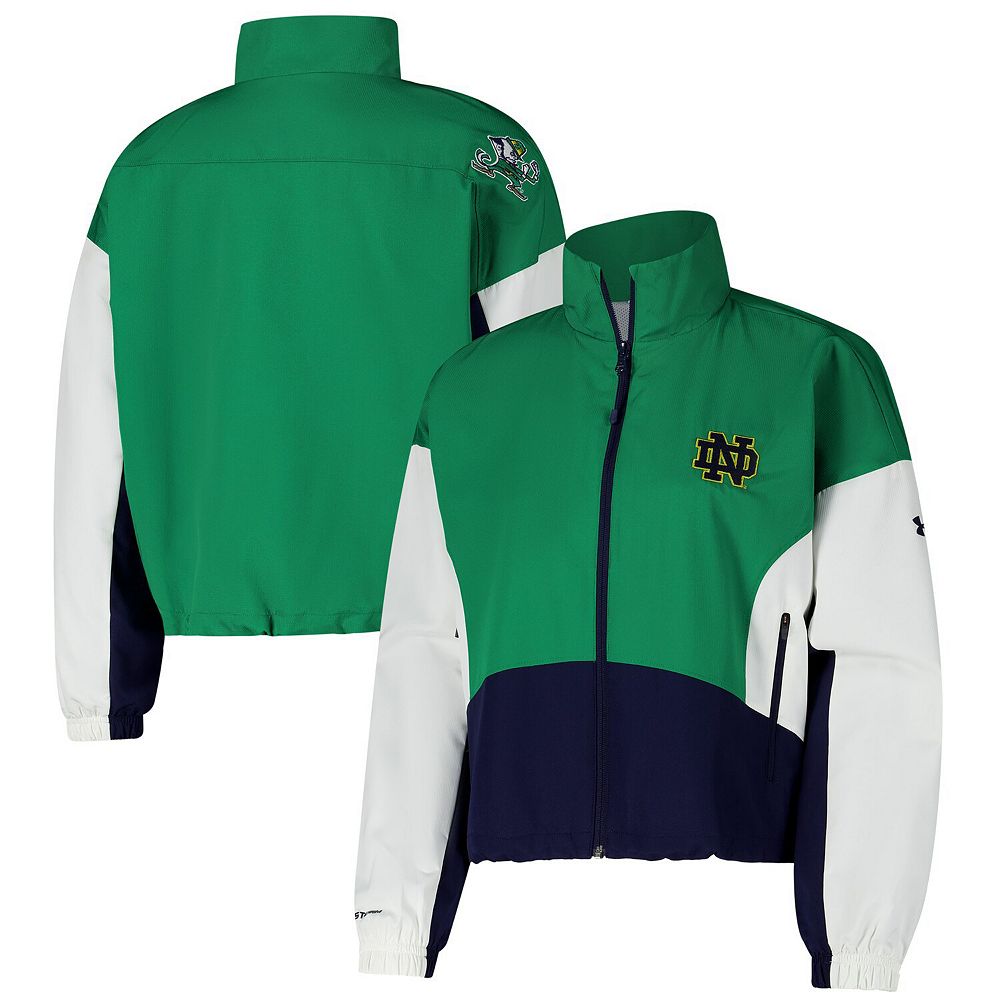 Women's Under Armour Green Notre Dame Fighting Irish Gameday Stretch ...