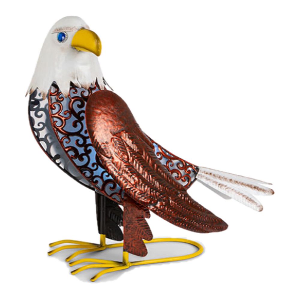 Gerson Solar Powered Eagle Garden Light