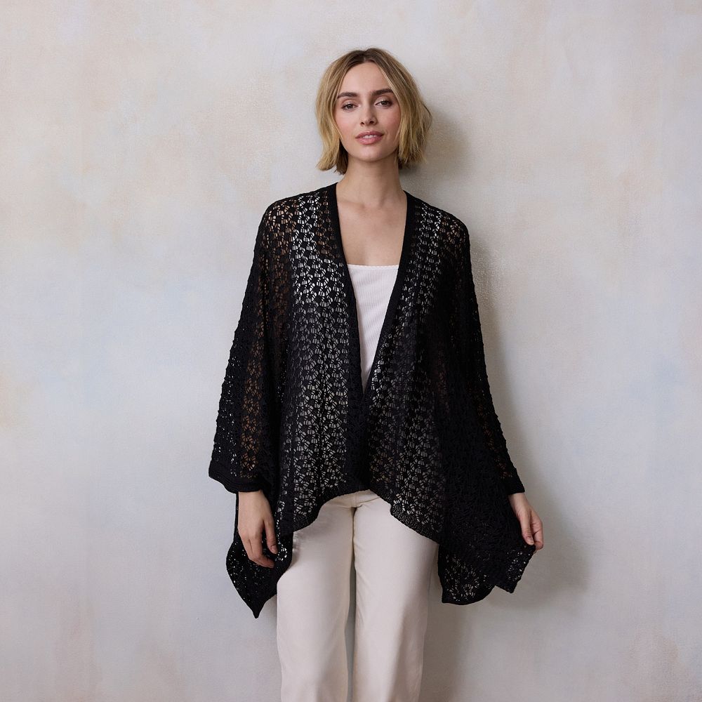 Women's LC Lauren Conrad Shell Knit Topper