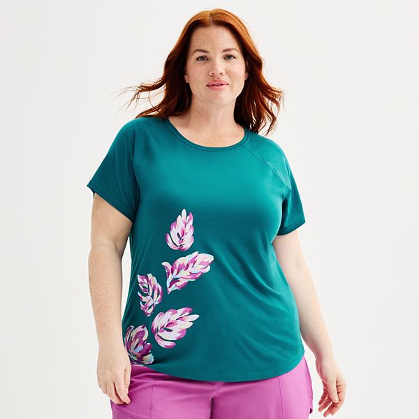 Plus Size Tek Gear® Core Raglan Tee