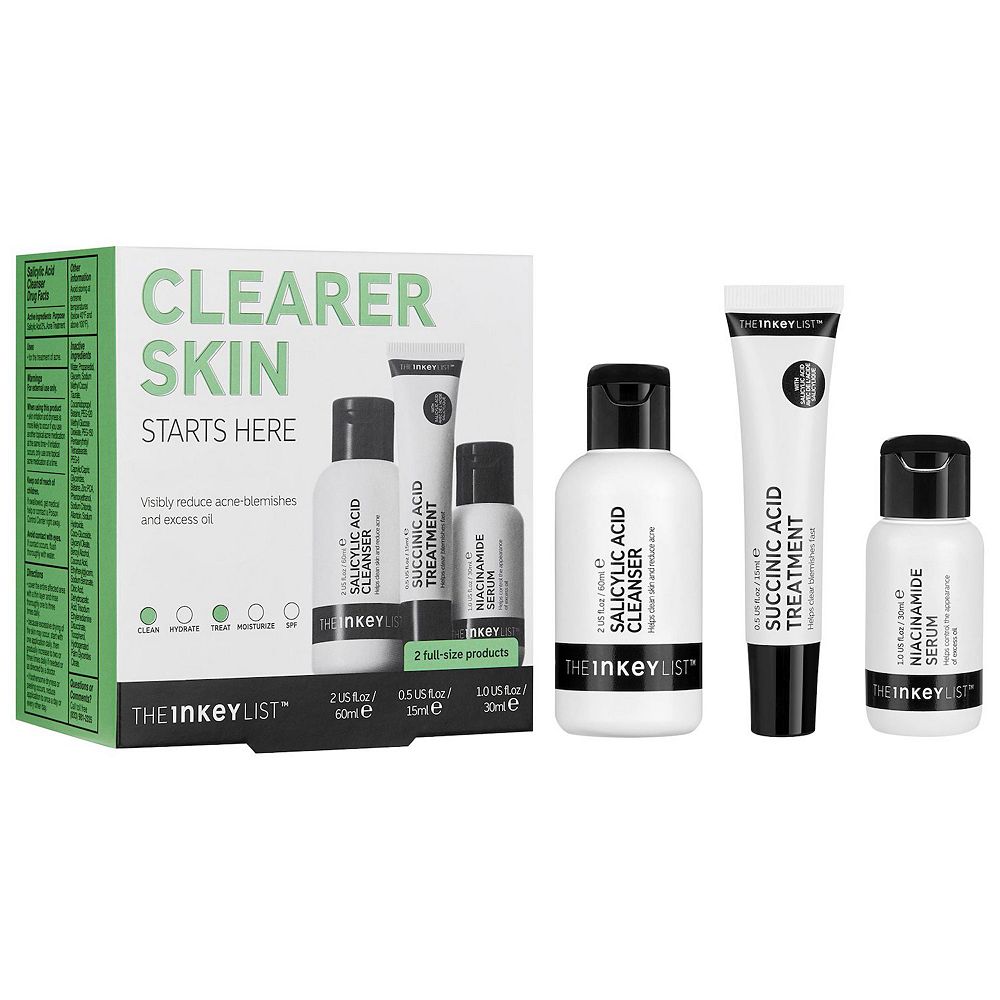 The INKEY List Clearer Skin Starts Here Set