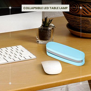Foldable Desk Lamp, Sensitive Touch Lamp With Color And Brightness Control