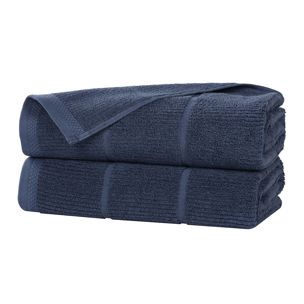 SUPERIOR Milo Smart Twist Cotton Absorbent Bath Sheets Set