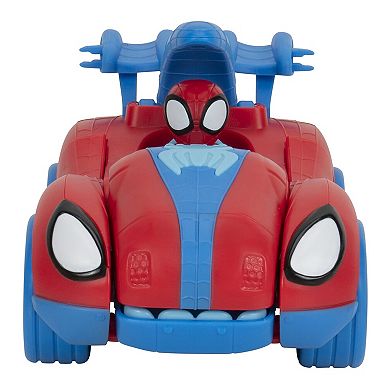 Spidey & Friends Spidey-Rex Racer Transforming Vehicle with Web Dart ...