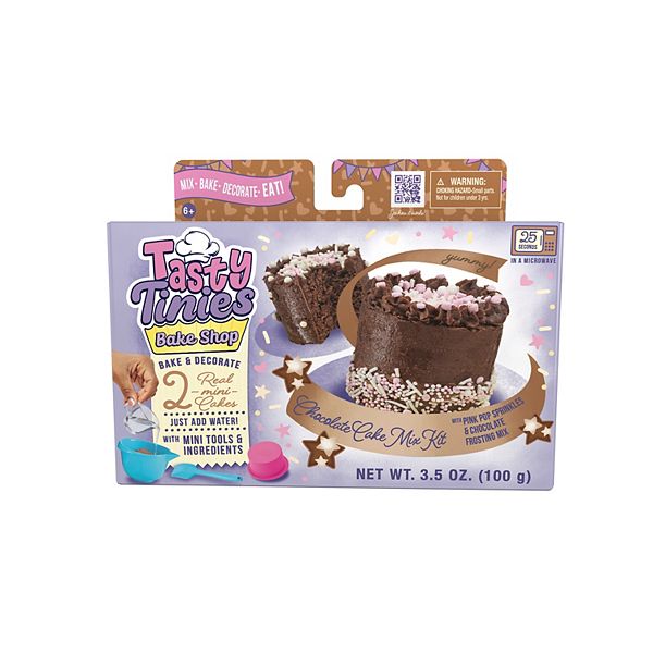 Goliath Tasty Tinies Bake Shop Chocolate Cake Mix Kit