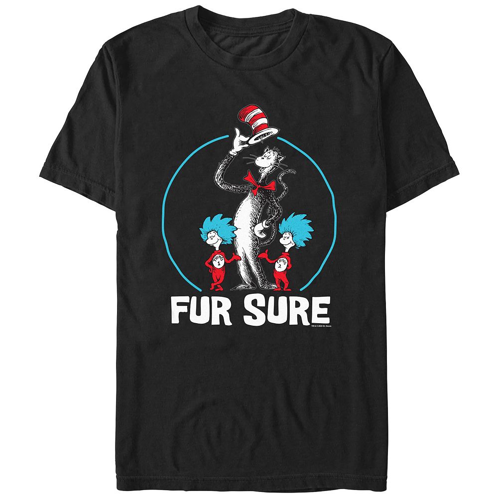 Men's Dr. Seuss Fur Sure Graphic Tee