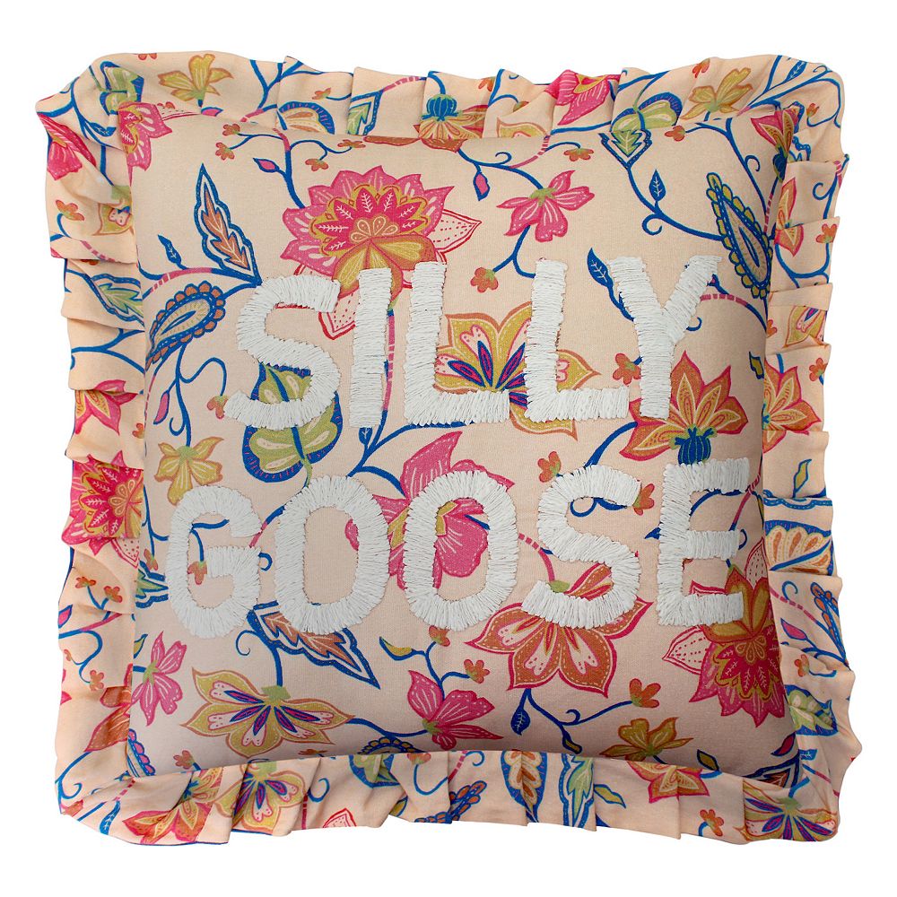 The Big One® Silly Goose Ruffle Pillow
