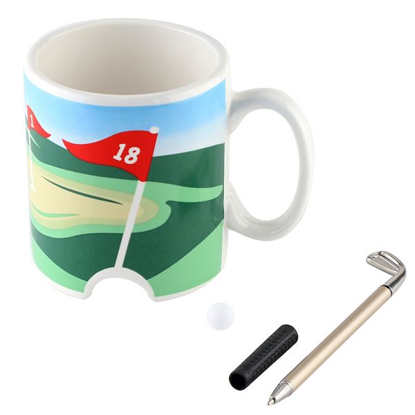 Nifty Golf Mug With Mini Putter