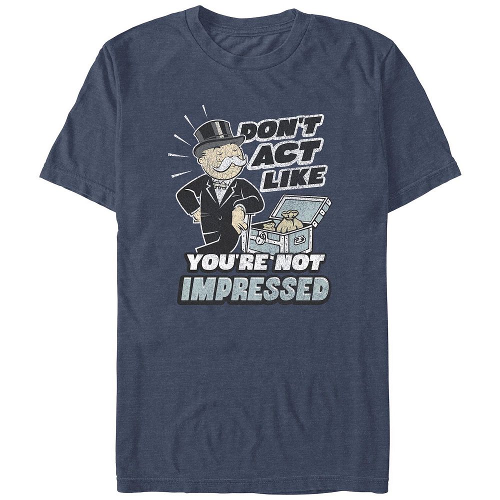 Men's Monopoly Don't Act Like You're Not Impressed Graphic Tee