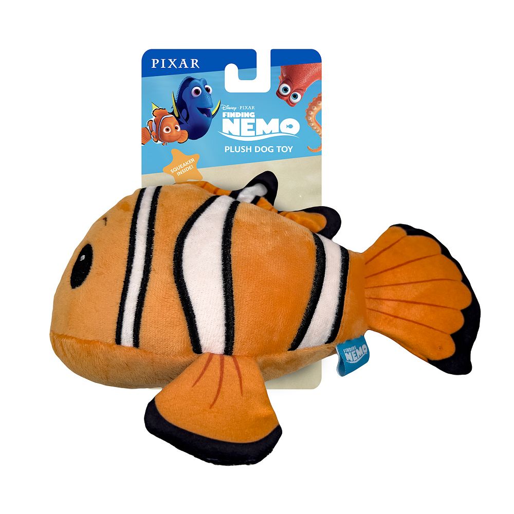 Disney/Pixar's Finding Nemo Plush Squeaker & Crinkle Dog Toy