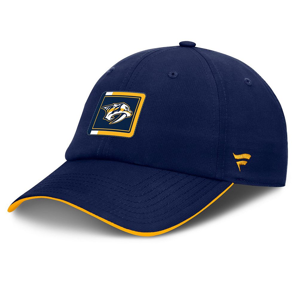 Men's Fanatics Gold/Navy Nashville Predators Authentic Pro Ripstop ...
