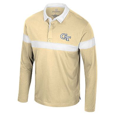 Men's Colosseum Gold Georgia Tech Yellow Jackets Too Cool For School ...
