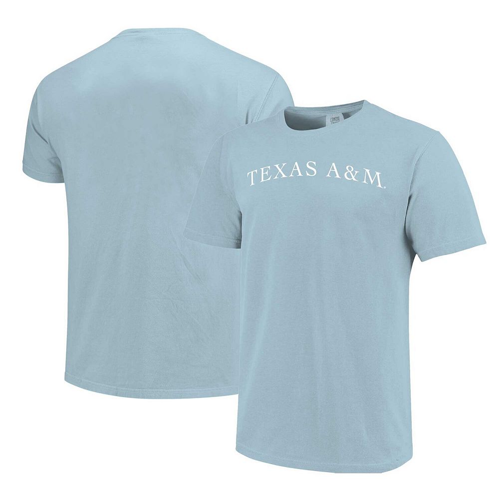 Unisex Light Blue Texas A&M Aggies Comfort Colors Fashion Color Arch T ...