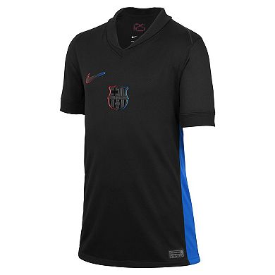 Youth Nike Gavi Black Barcelona 2024/25 Away Replica Player Jersey