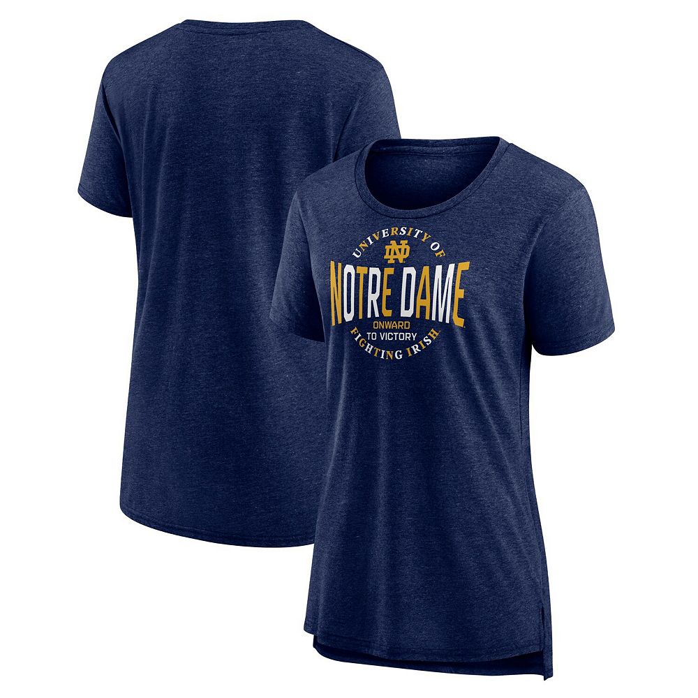 Women's Fanatics Navy Notre Dame Fighting Irish True Classics Break It ...